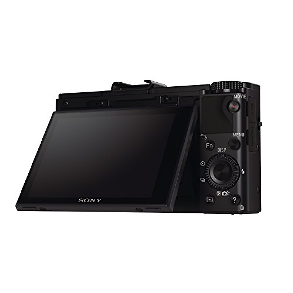 Sony RX100 II 20.2 MP Premium Compact Digital Camera w/ 1-inch Sensor, MI (Multi-Interface) Shoe and tilt LCD Screen (DSCRX100M2/B)