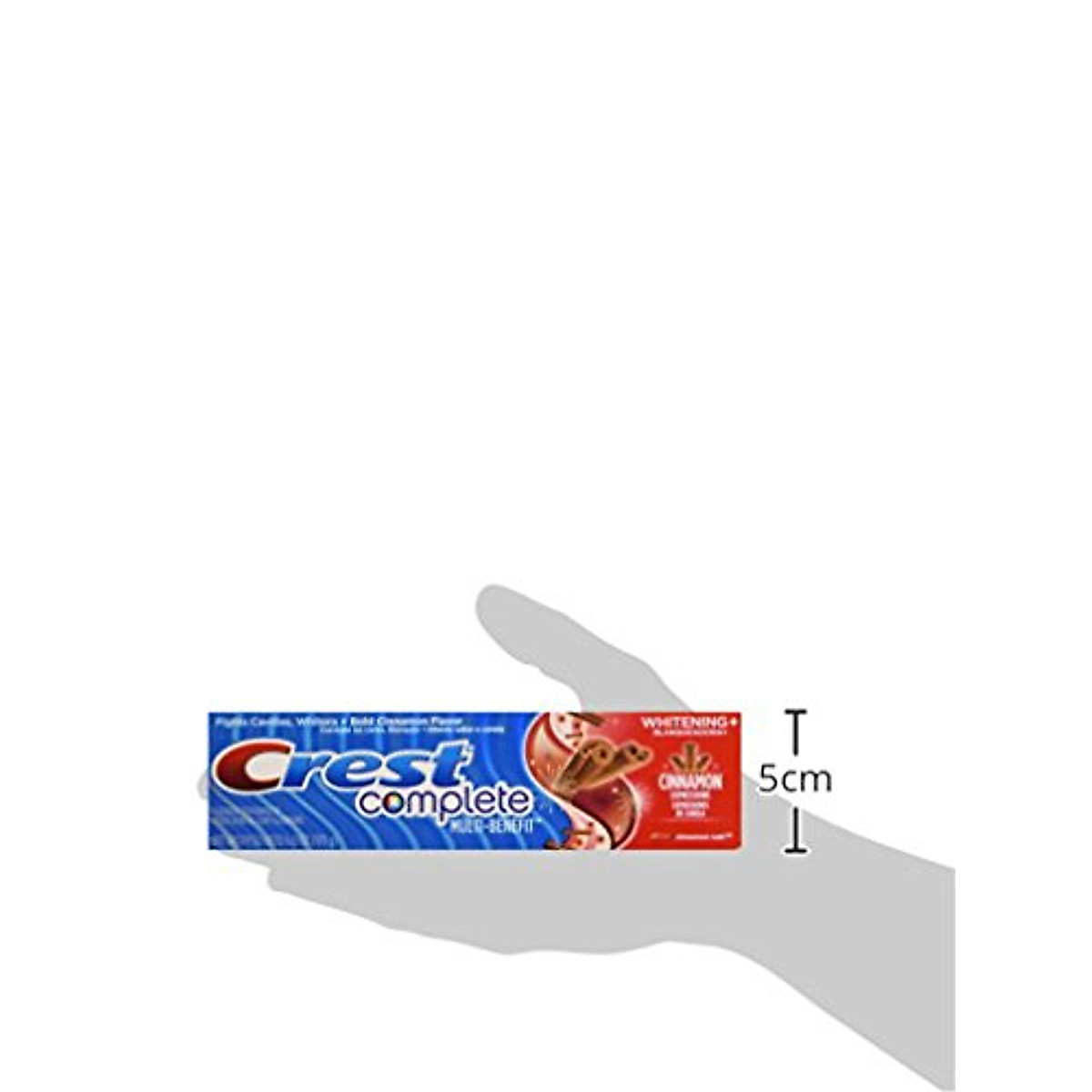 Crest Whitening Expressions Fluoride Anticavity Toothpaste, Cinnamon Rush, 6 oz