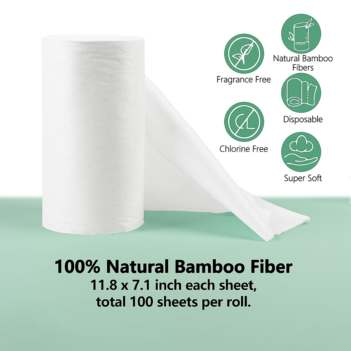 ALVABABY Diaper Liner for Baby Cloth Diaper Natural Soft Disposable Diaper Liners 11.8 x 7.1 Inch Fragrance Free Chlorine Free 400 Sheets