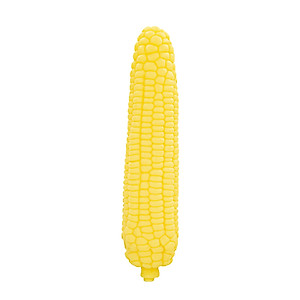 7.87 inch Corn Shape Soft Silicone Realistic Dildo Sex Toy Clitoral Dildo Anal Dildo Plug with Textures for Women Men - Corn