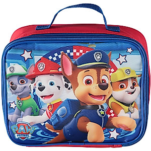 Nickelodeon Paw Patrol Lunch Bag Lunchbox (Blue on Red)