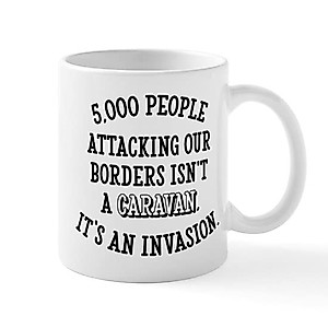 CafePress Caravan Invasion Ceramic Coffee Mug, Tea Cup 11 oz