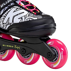K2 Skate Marlee Splash, Multi-Color, 4-8