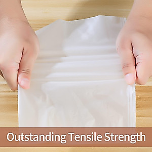 Travel Storage Bags, 20 Pcs Clothes Packaging Bags, Plastic Ziplock Bags, Reusable Frosted Resealable Clothing Zipper Bags Pouch for Travel Shoes Clothes Cosmetics Storage Bag