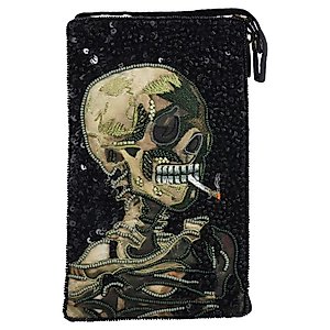 Bamboo Trading Club Bag Van Gogh Smoking Skull