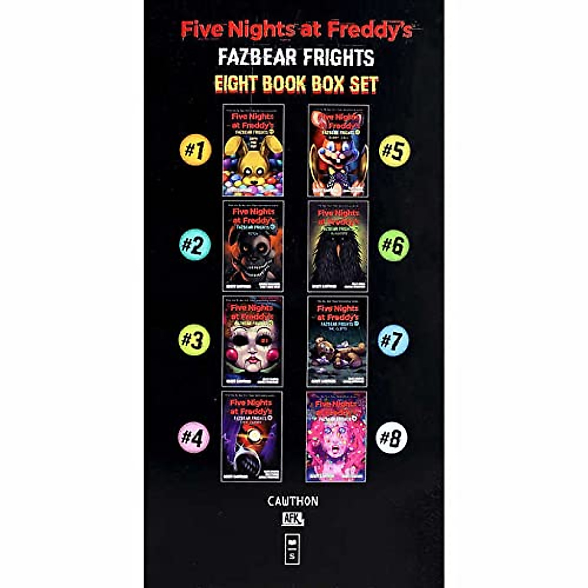Five Nights at Freddy's FAZBEAR FRIGHTS Eight Book Box Set: An AFK Book Series