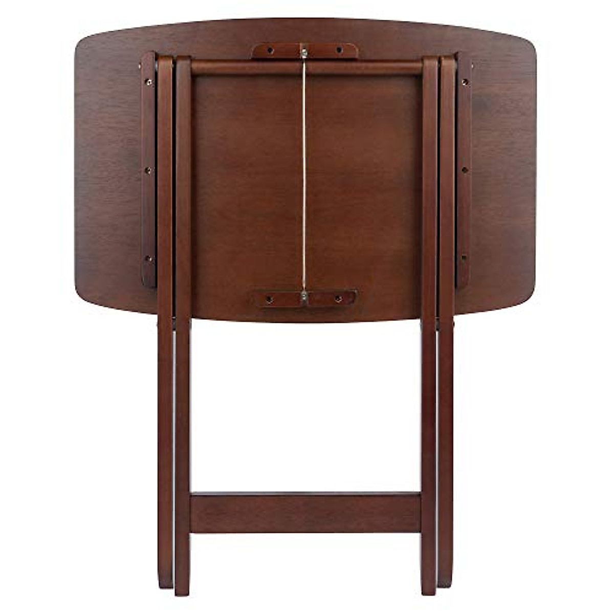 Winsome Oversize Snack Table Set, Walnut