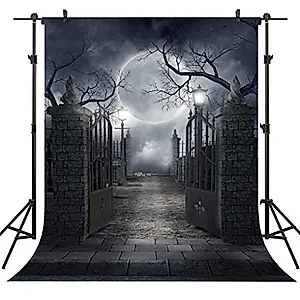 OUYIDA 5X7FT Halloween Theme Pictorial Cloth Customized Photography Backdrop Background Studio Prop TP17A