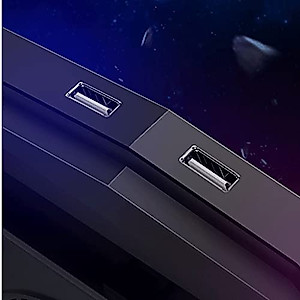 SDGH Notebook Computer Cooling Pad Silent Fan Water Cooling Cooling Notebook Computer Cooling Pad USB Power Supply, Horizontal Adjustable Mounting Bracket