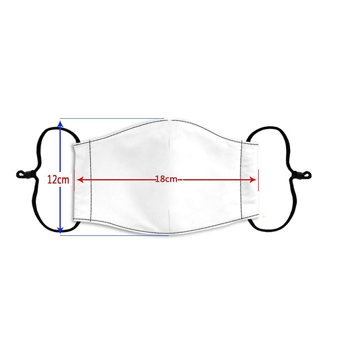 Akabsh 10PCs Children's Adjustable Windproof Reusable Printed Face Bandanas Beautiful Outdoor Single Use Kids Outdoor