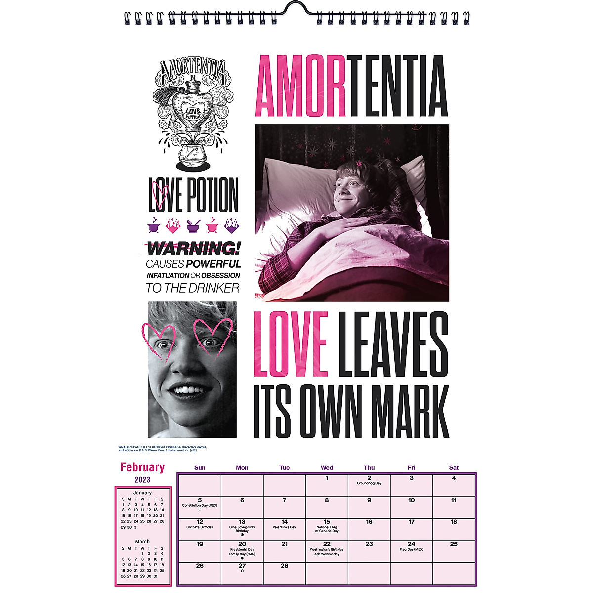 2023 Harry Potter Oversized Poster Calendar