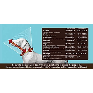 All Four Paws Comfy Cone Pet Cone for Dogs, Cats, Large, Tan - Comfortable Soft Dog Cone Collar Alternative for After Surgery, Wound Care, Spay, Neuter - Dog and Cat Recovery Collar