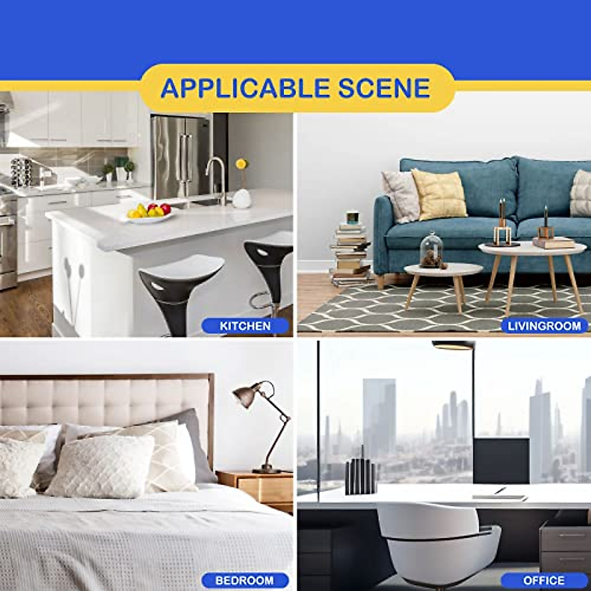 Roninby 201 Air Filter Replacement Compatible with Aprilaire 2200 2250, Space Gard 2200 Air Cleaner Purifier and Lennox PMAC-20C X0445, Compare to Part #201, MERV-10 Air Filter, 3 Pack