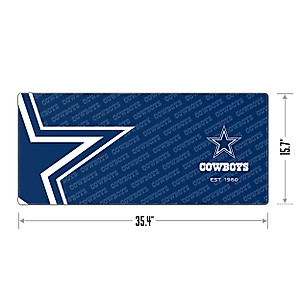 YouTheFan NFL Dallas Cowboys Logo Series Desk Pad