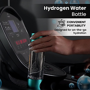 Hydrogen Water Bottle, Hydrogen Water Bottle Generator Produces Pure Hydrogen Water, SPE/PEM Technology, OLED Display, Purification Vent, Generates up to 5500 PPB, Best Hydrogen Water Generator.