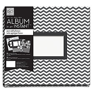 me & my BIG ideas Complete Album, Black and White Dream Big, 12-Inch by 12-Inch