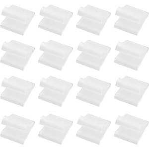 JCBIZ 100PCS Balloon Clips Ties V Type Sealing Clips for Wedding Birthday Party Balloon Decoration Supplies