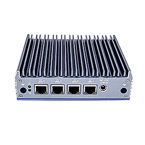 HUNSN Micro Firewall Appliance, Mini PC, OPNsense, Untangle, Sophos XG, VPN, Router PC, Intel J4125, RX11, AES-NI, DP, HDMI, COM, SIM Slot, 4 x Intel I211, 8G RAM, 256G SSD