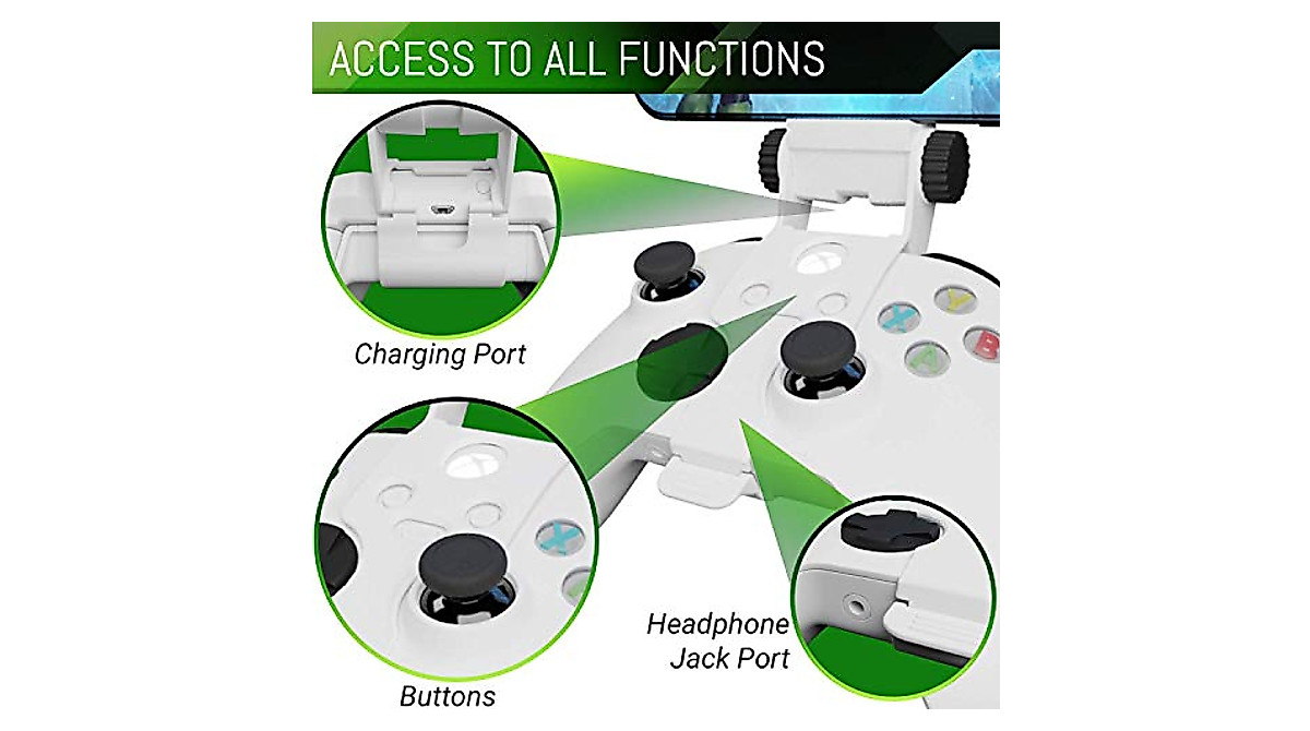 Xbox Controller Mobile Gaming Clip - Comfort on the Go
