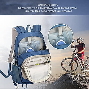 LOCALLION Hiking Daypack, Waterproof Hiking Backpack, 20/25L Cycling Biking Backpacks, Commuter Daypacks for Skiing Camping