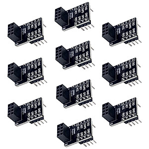 Stemedu 17PCS USB to ESP-01 ESP8266 Adapter + ESP8266 ESP-01S Breakout Board + ESP-01S Adapter WiFi Module Wireless Serial Transceiver