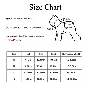 Ornaous Cute Dog Cat Christmas Santa Claus Costume, Pet Xmas Cosplay Dress, Puppy Fleece Warm Outfit for Holiday（L Size）