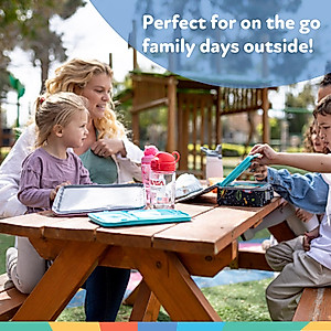 Nuby Insulated Bento Box Lunchbox, Girl