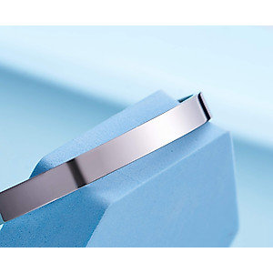 LParkin Memorial Bracelet I'll Hold You in My Heart Until I Hold You in Heaven Gifts for Her Remembrance Jewelry (Cuff)