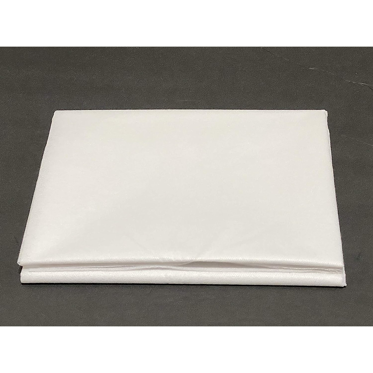 Fusible White LIGHTWEIGHT to Medium Interfacing. Stabilizer Prevents Sagging in Unstable Fabric. Fuses to The Back of The Fabric Using Heat. Non-woven, Iron-on interface. 1 Yard x 60”. By Simple Store