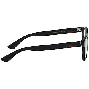 Gucci Rectangular Eyeglasses GG0176OA 001 Black 56mm 0176