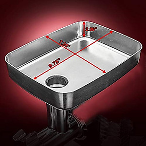 STX International "Gen 2 -Platinum Edition" Magnum 1800W Heavy Duty Electric Meat Grinder - 3 Lb High Capacity Meat Tray, 6 Grinding Plates, 3 S/S Blades, 3 Sausage Tubes & 1 Kubbe Maker & Much More!