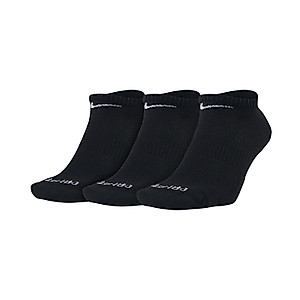 Nike mens Everyday Plus Cushion Training No-Show Socks