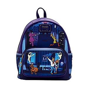 Loungefly Scooby Doo Monster Chase Womens Double Strap Shoulder Bag Purse