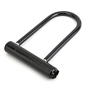 Safety Lock, Anti-Theft U-Lock Security Black Convenient Bike Anti-Theft Lock U-Lock Anti-Theft for Bicycle