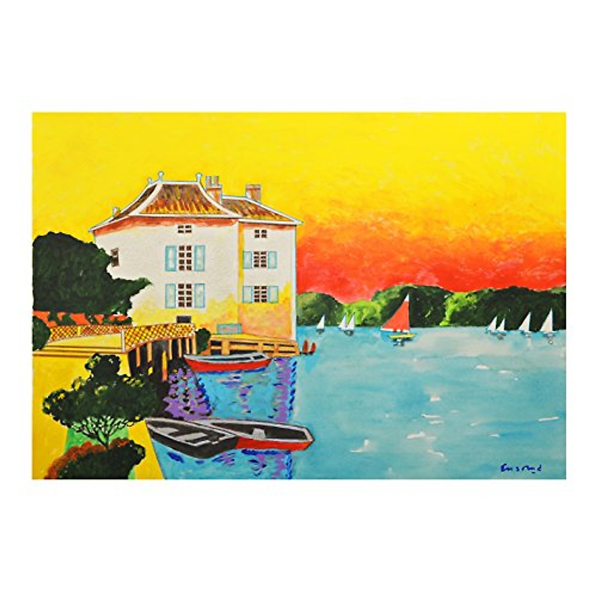 Lake House in Martigues, France