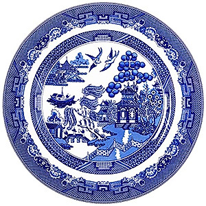 Johnson Brothers Willow Blue 4 Piece Place Setting, Blue and White