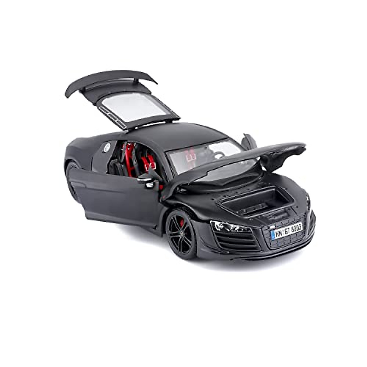 Maisto M31395 31395 1:18 Audi R8 GT, Black