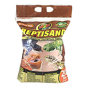 Zoo Med ReptiSand Natural Red: 20 lb Bag