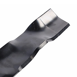 USA Mower Blades 2 AYP340BP Mulching Blade Fits AYP Craftsman 0134149 24676 422719 424752 531005085 531307223 Length 21 in. Width 2-1/4 in. Thickness .134 in. Center Hole 5 PT ST 42 in. Deck