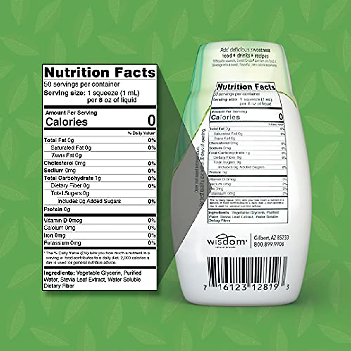 SweetLeaf Sweet Drops Liquid Stevia Sweetener, SteviaClear, 1.7 Ounce (SD-CLR)
