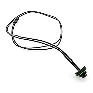 DGZZI Black 10K Temperature Water Stop Sealing Plugs G1/4 Water Cooling Plug with Dupont 2 Needle