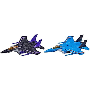 Transformers Toys Generations War for Cybertron: Earthrise Voyager WFC-E29 Seeker 2-Pack Action Figures - Kids Ages 8 and Up, 7-inch