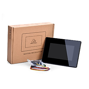 Nextion 7.0″ Intelligent HMI Display NX8048P070-011C-Y Capacitive LCD-TFT Touch Screen 800 * 480 with Enclosure, Nextion Display Support Video Audio Animation Play Functions.