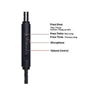 Earbuds Wired in Ear Headphones Earphones with Mic Volume Control for 3.5mm Samsung Galaxy, Google Pixel 5a 4a 3a XL, TCL 30 SE 20 SE 10 SE, Motorola Moto Nokia Blu Alcatel LG Tablet Laptop (Silver)