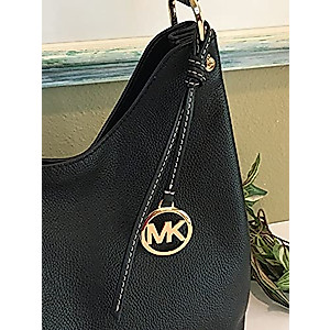 Michael Kors Women's Joan Large Slouchy Shoulder Bag Style 35S1GV9L3L (Black)