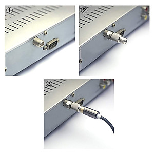 VCE 2 Pack Atari Adapter, Phono RCA Female to F Type Male RF Connector Coaxial Adapter for Atari 2600/7800 Sega/Coleco/Commodore Game System