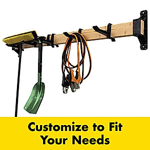 2x4basics 90101MI Stud Track Storage System, Sand