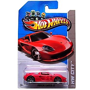 Hot Wheels 2013, Porsche Carrera GT (RED), HW CITY, #4/250. 1:64 Scale. by Mattel