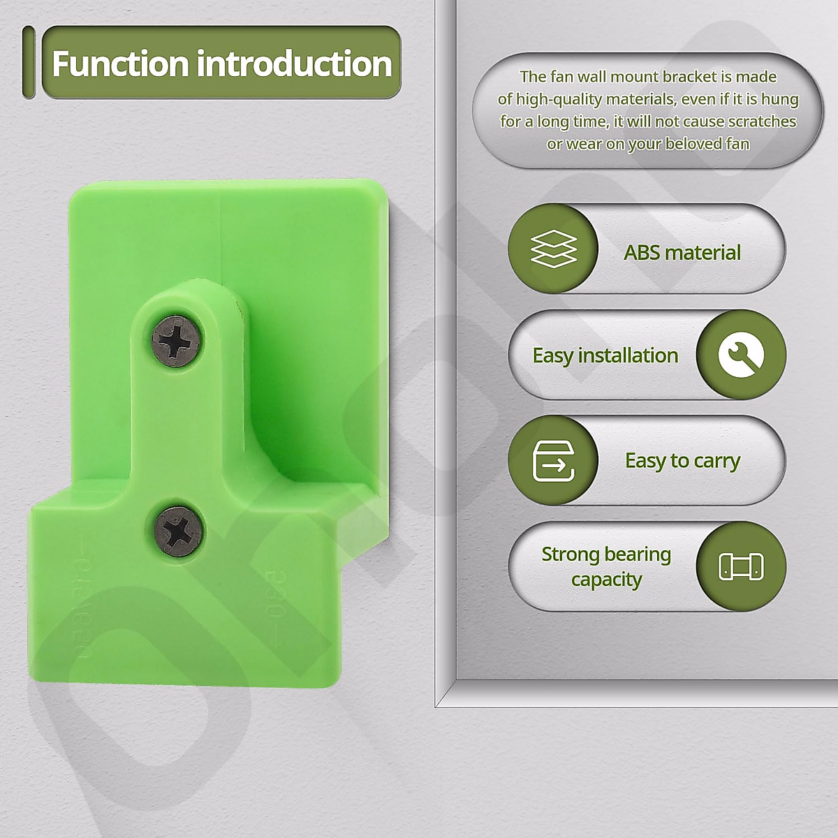 Leaf Blower Wall Mount Bracket for Ego Power+ 530CFM, 650CFM, 615CFM, LB5300 Leaf Blower, Easy to Store Your Blower, with Accessories(Does not Conform to self 765 cfm)