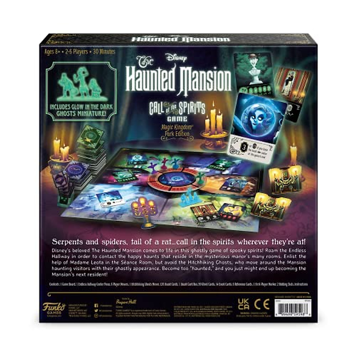 Funko Disney The Haunted Mansion - Call of The Spirits: Magic Kingdom Park Edition Game